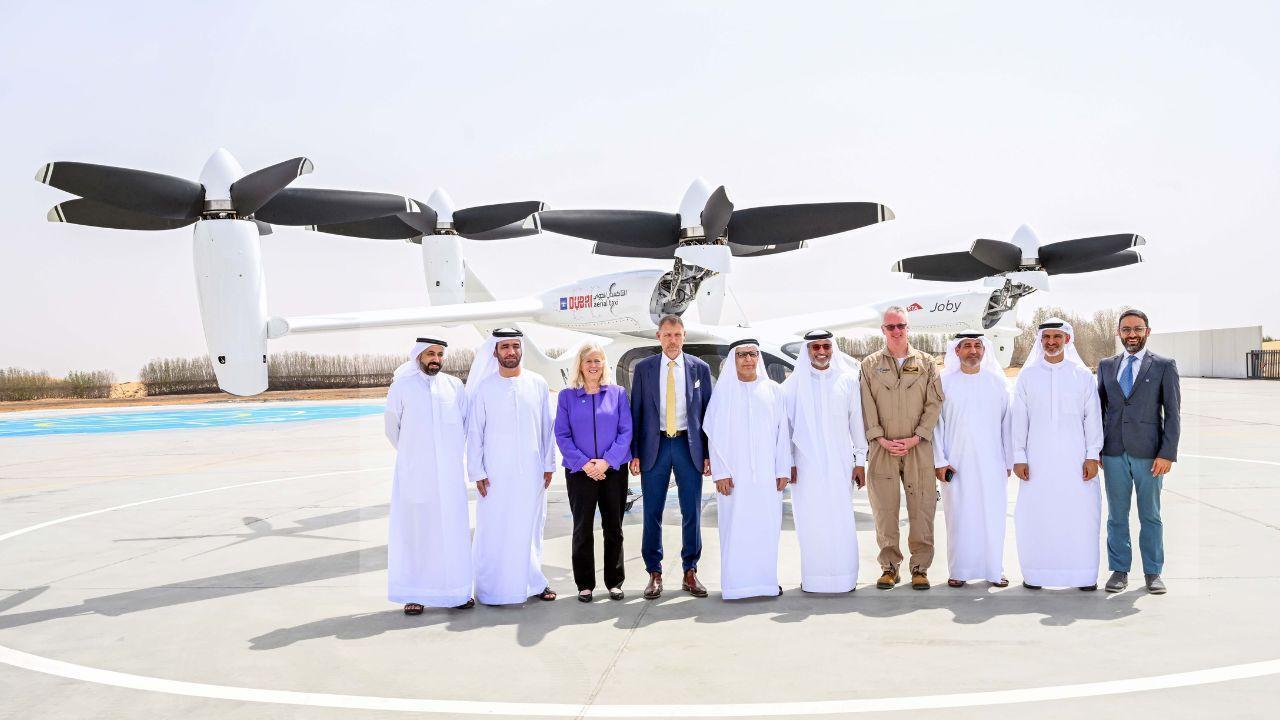 Dubai Tests Region's First Electric Aerial Taxi with Joby