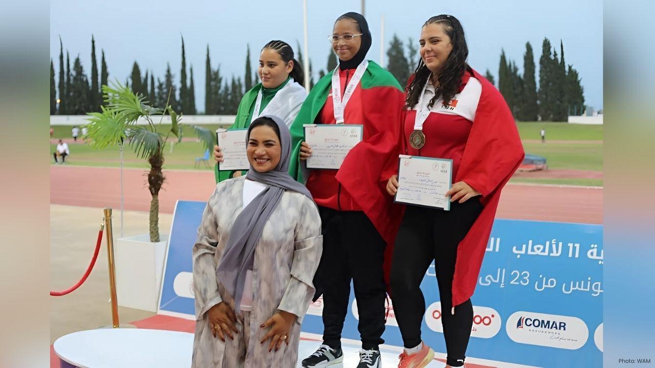 UAE Athlete Salma Haitham Wins First Women’s Gold In Hammer Throw