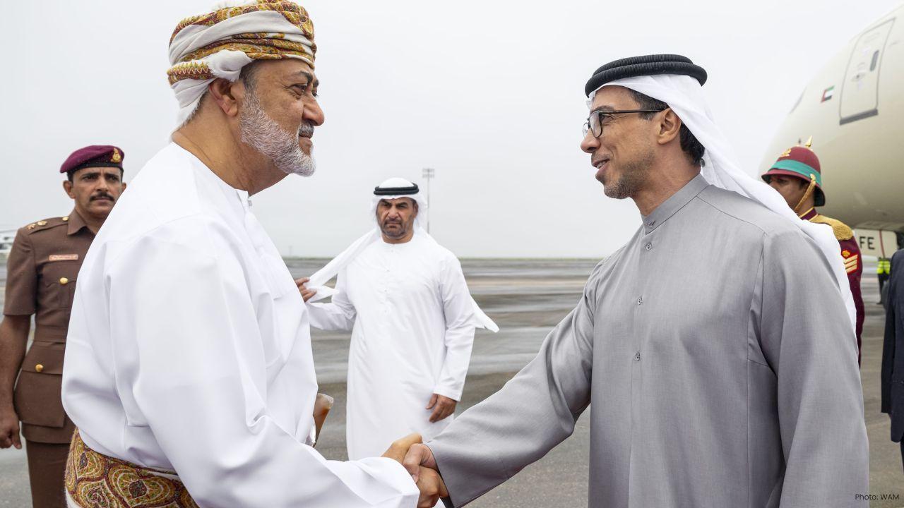 UAE President Sheikh Mohamed Arrives In Oman For Fraternal Visit