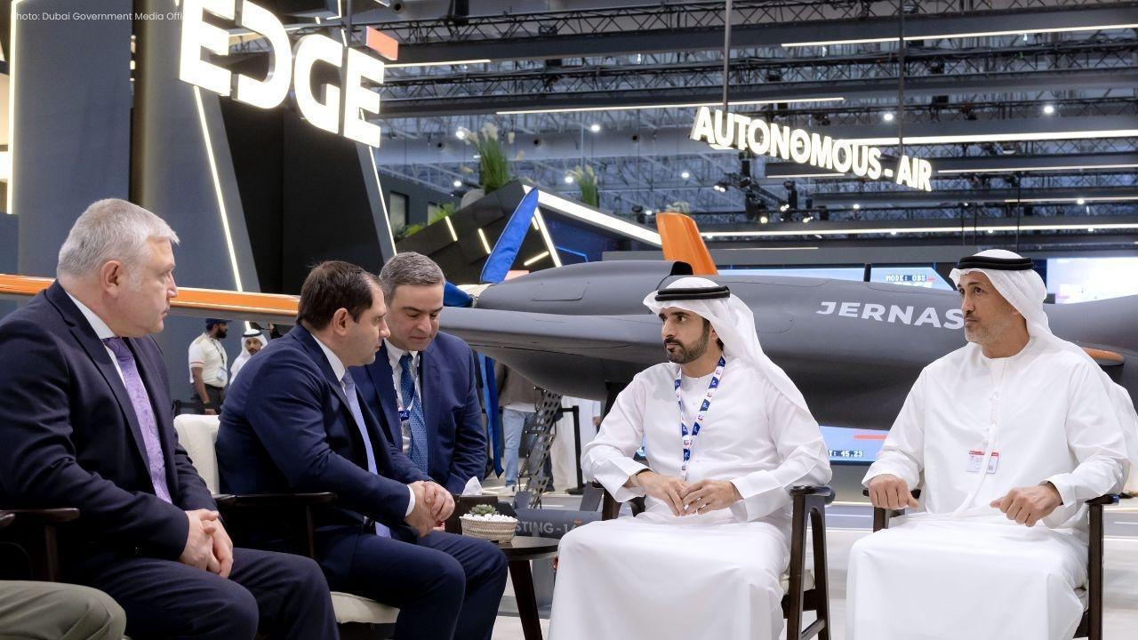 UAE and Armenia Discuss Defence Collaboration at Dubai Airshow 2025